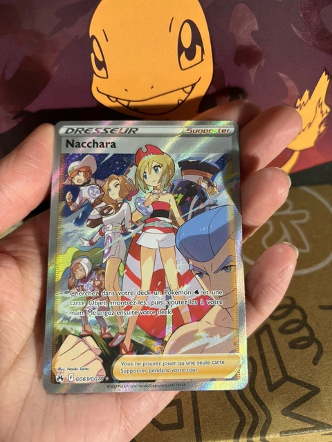 CARTE POKÉMON NACCHARA Full Art GG63/GG70 Zenith Supreme FR Neuf EUR 12 ...