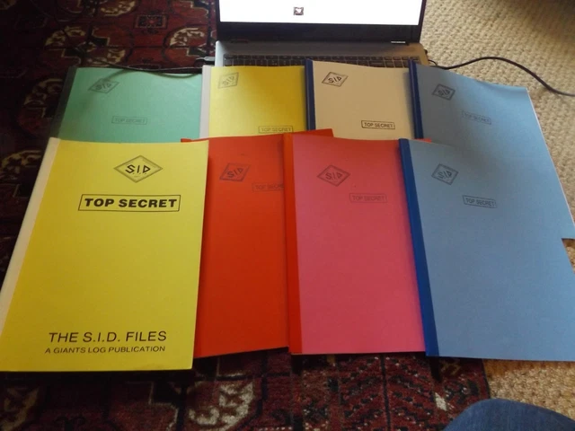 RARE GIANTS LOG land of the Giants S.I.D files top secret issues 1-16 ...