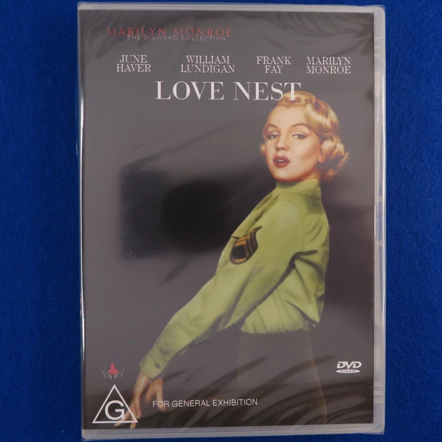LOVE NEST - Brand New - Marilyn Monroe - DVD - Region 4 - Fast Postage ...
