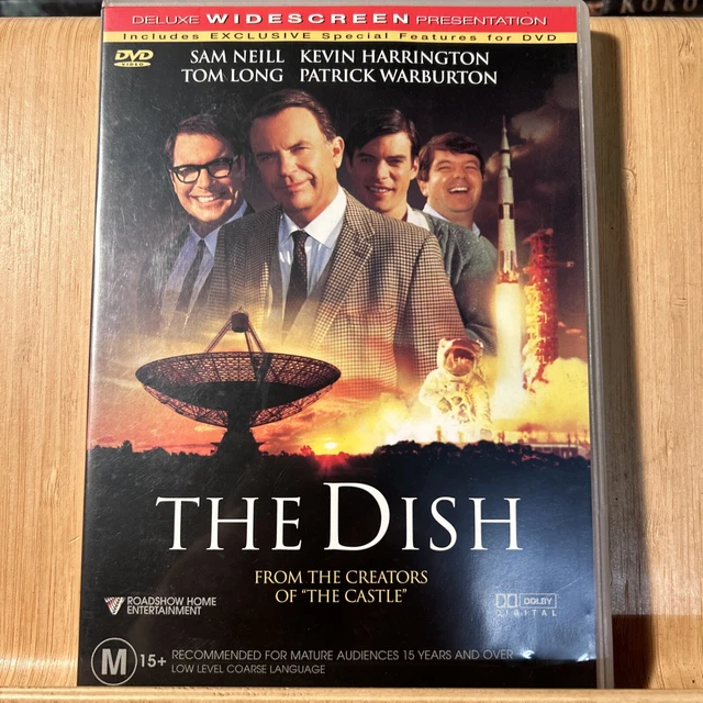 THE DISH DVD Comedy Sam Neill Australian Movie Film Region 4 PAL (S6.4 ...