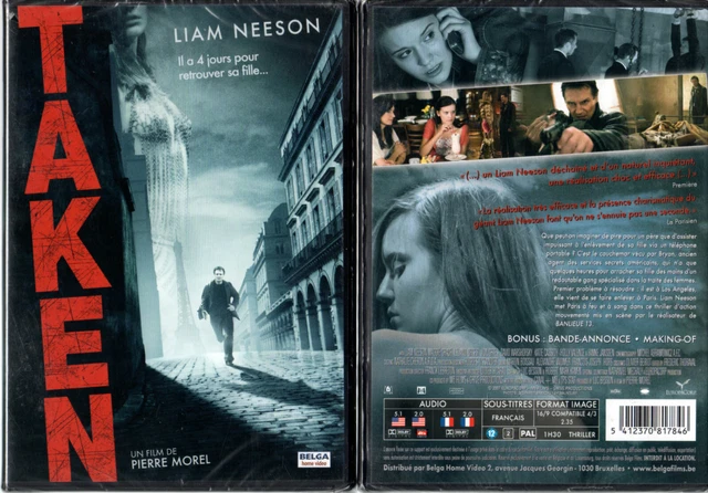 DVD - TAKEN - Liam Neeson - Maggie Grace - Famke Janssen - Katie ...