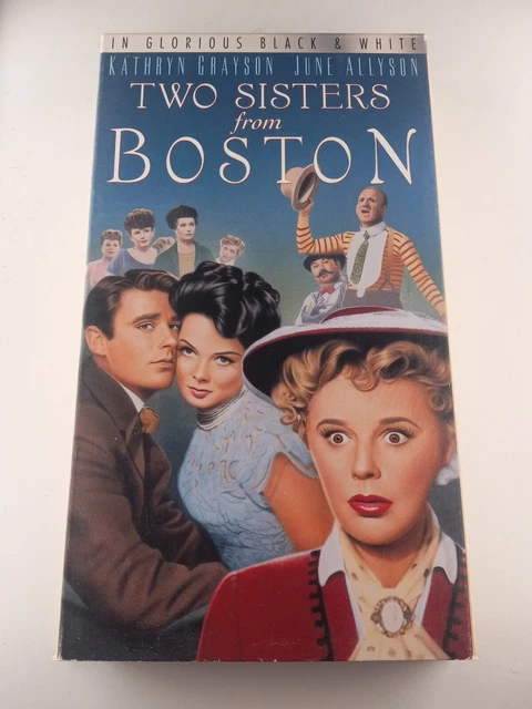TWO SISTERS FROM Boston (VHS) 1946 Kathryn Grayson, June Allyson TESTED ...