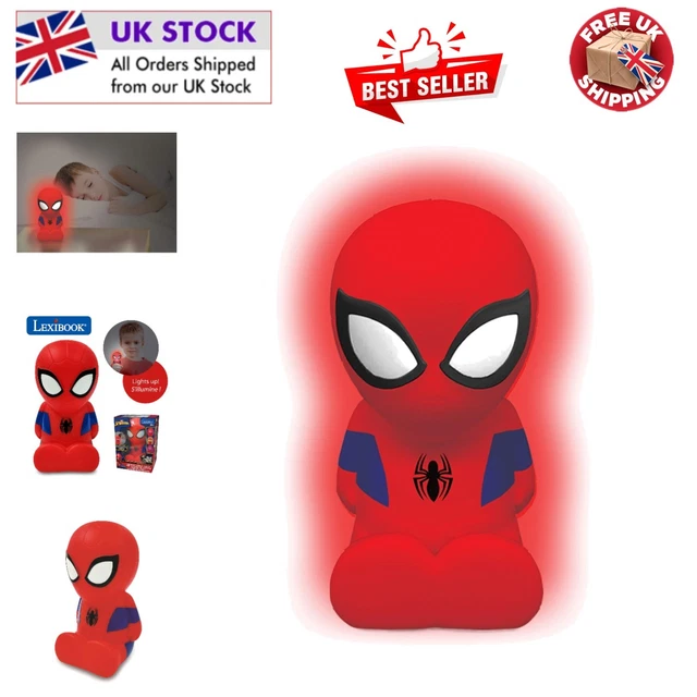 PORTABLE SPIDER-MAN LED Nightlight - Energy-Efficient, Color Changing ...