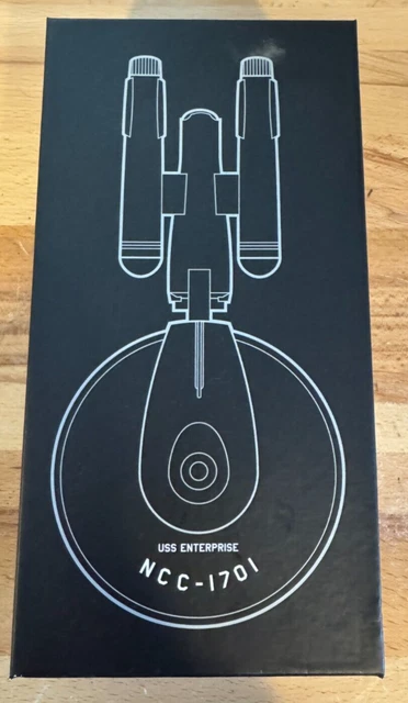 STAR TREK USS Enterprise NCC-1701 Pizza Cutter by ThinkGeek NEW IN OPEN ...