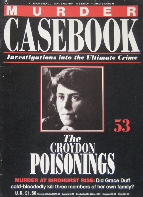 MURDER CASEBOOK MARSHALL Cavendish magazine Issue 53 - The Croydon ...
