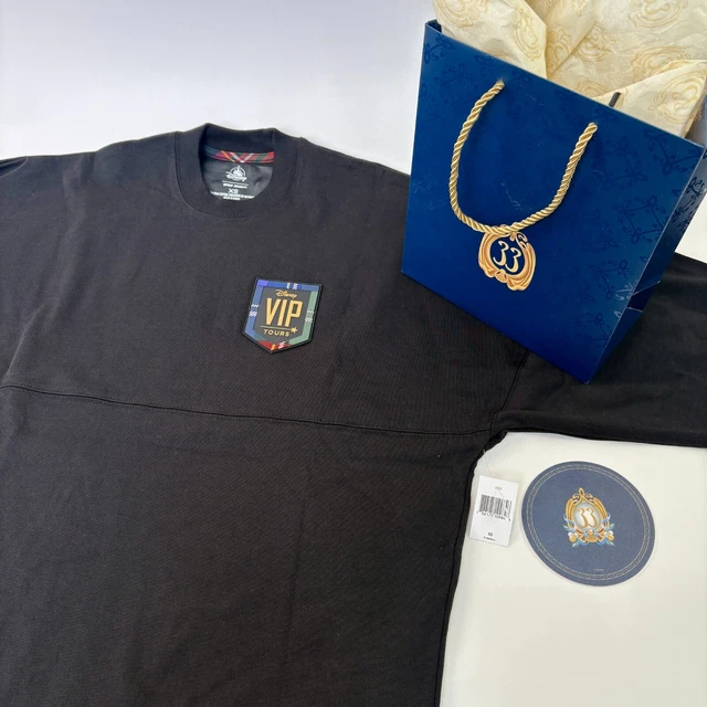 NEW EXCLUSIVE DISNEYLAND VIP Tours Spirit Jersey Long Sleeve Shirt with ...