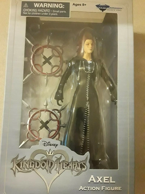 DISNEY'S KINGDOM HEARTS AXEL 6in Action Figure Walgreens Diamond Select ...