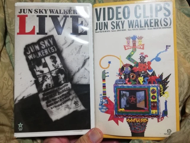 JUN SKY WALKER(S) VHS tape 2 Junsuka £61.46 - PicClick UK
