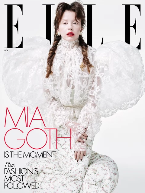 MIA GOTH - Elle Magazine - November 2025 - New £10.63 - PicClick UK
