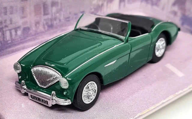 DINKY 1/43 - Austin Healey 100 BN2 1956 Green DY-30 Diecast Scale Model ...