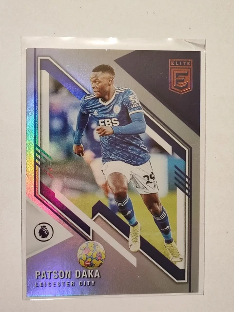 PATSON DAKA LEICESTER City Panini Donruss Elite Premier League Football ...