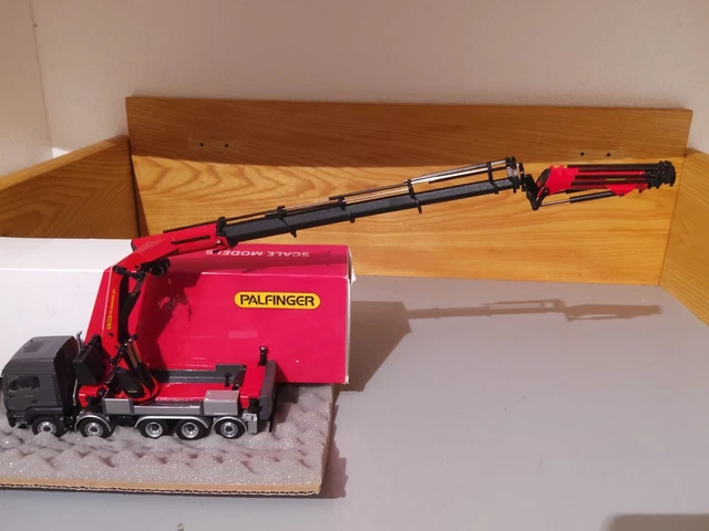 MOBILKRAN, PALFINGER MEGA Kran, pk 200002L SH, 1:50, auf MAN TG5 EUR ...
