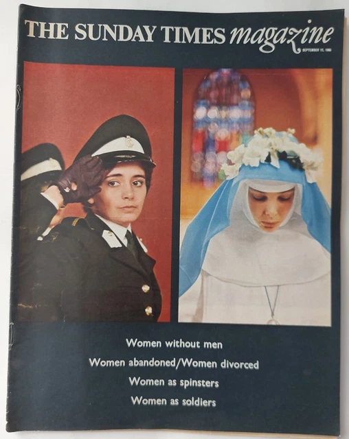 SUNDAY TIMES MAGAZINE 5th September 1965 " Women , Bernstein, John ...