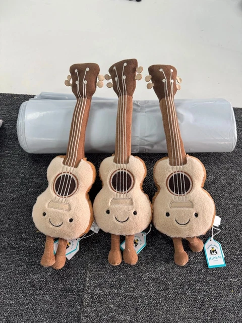 JELLY*CAT AMUSEABLES UKULELE 37cm - Brand New With Dust Bag - Fast ...