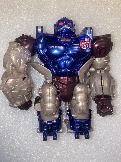 TRANSFORMERS BEAST WARS Transmetals Maximal Optimus Prime Primal Hasbro ... TRANSFORMERS BEAST WARS Transmetals Maximal Optimus Prime Primal Hasbro ...