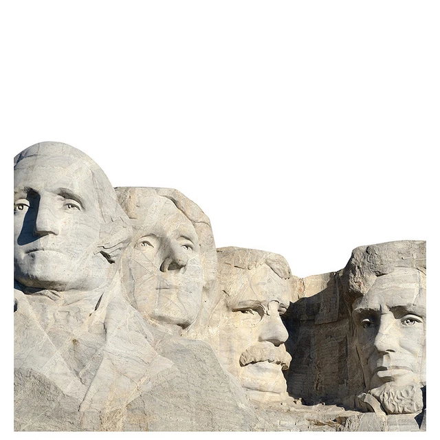 MOUNT RUSHMORE MONUMENT Presidents CARDBOARD CUTOUT Standee Standup ...