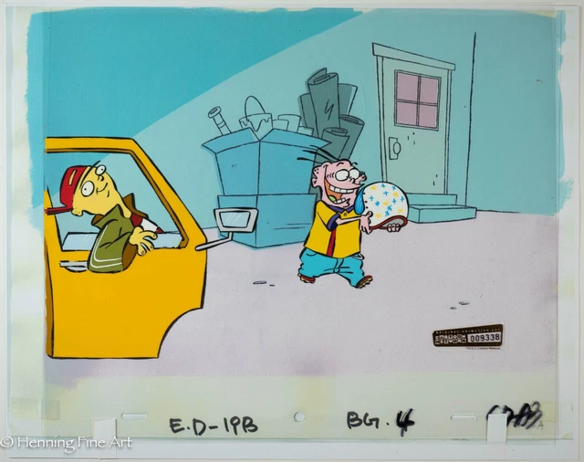 ED EDD N Eddy Animation Cel, Hand Painted & FINE with COA 1/4 £1,231.40 ...