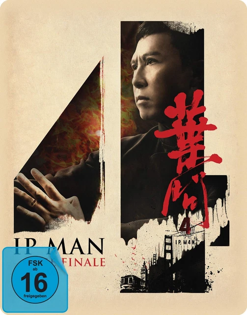 IP MAN 4: The Finale - Steelbook (Blu-ray) Donnie Yen Scott Adkins ...
