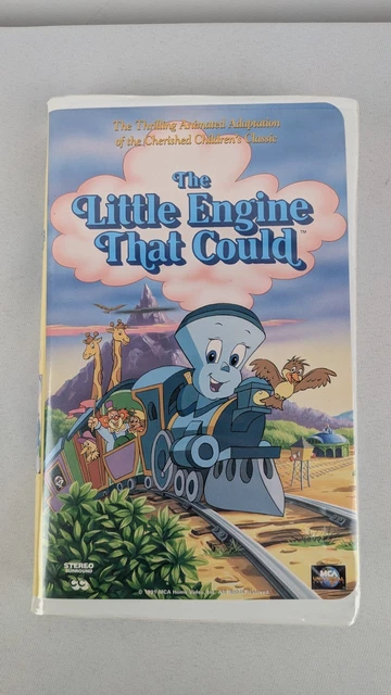 THE LITTLE ENGINE That Could Vintage Big Clamshell VHS Cassette Tape ...