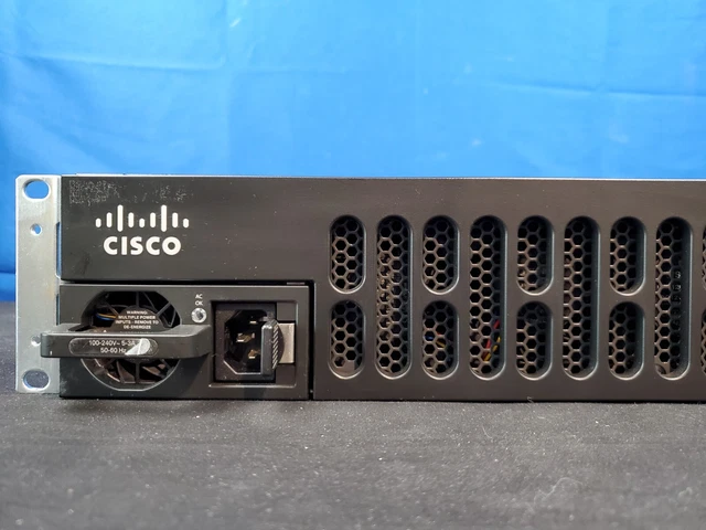 GENUINE CISCO ISR4451-X/K9 ISR 4451 PoE 4 Port securityk9 appxk9 £1,193 ...
