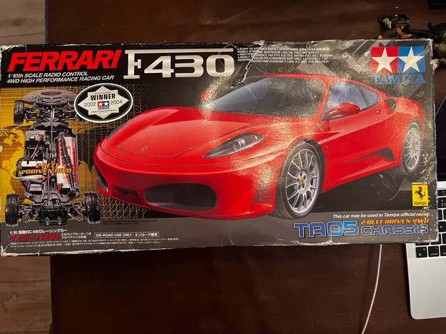 TAMIYA 1/10 4WD - RC Car Ferrari F430 TA05 RC Radio control Car kit £62 ...
