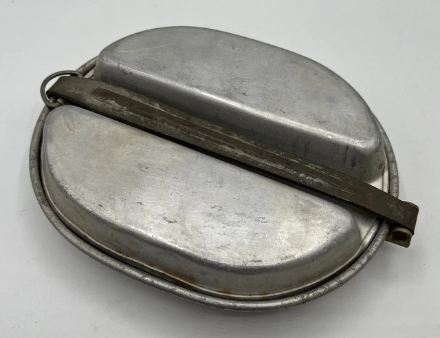 WW1 US ARMY RA Marked 1915 Dated Mess Kit Tin Field Gear Uniform NO ...