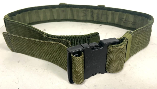 BRITISH MILITARY ISSUE Tactical Green PLCE Webbing System Heavy Duty ...