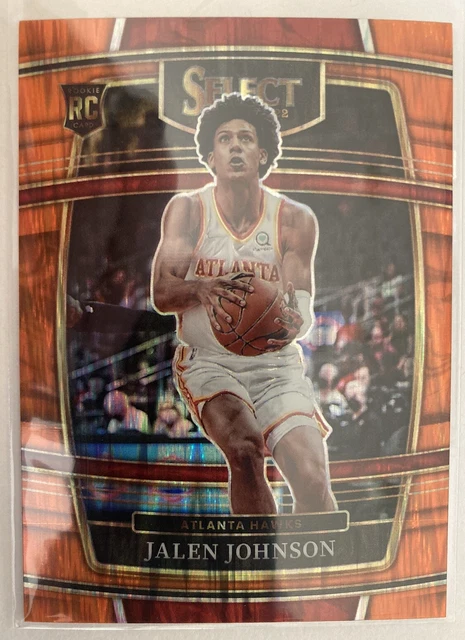 2021-22 PANINI SELECT Jalen Johnson Atlanta Hawks Orange Flash Prizm EUR 0,91 - PicClick FR