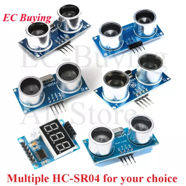 Module De Capteur De Distance à Ultrasons Hc Sr04 Avec Support De Carte