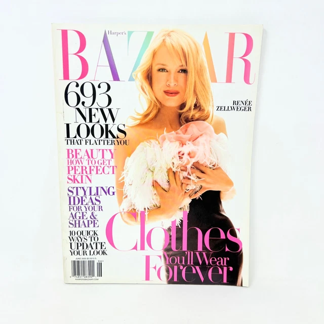 HARPERS BAZAAR JUNE 2005 693 New Looks Renee Zellweger Cover £36.95 ...
