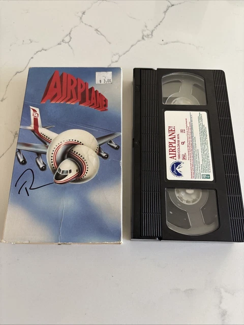 PARAMOUNT AIRPLANE! THE Movie VHS 1980 Leslie Neilson Llyod Bridges £7. ...