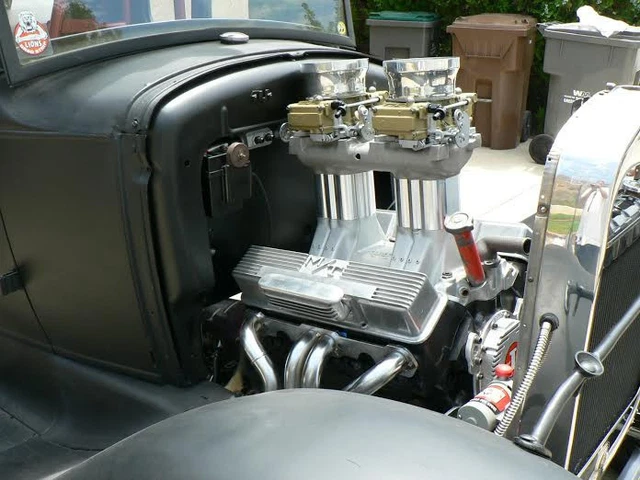 FITS WEIAND TUNNEL Ram Aluminum Performance Spacer Gasser Riser SBC SBF ...