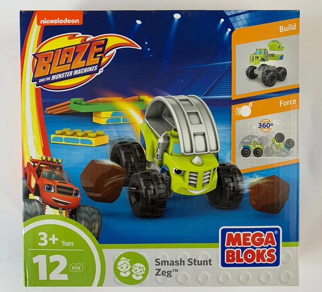 MEGA BLOKS NICKELODEON Blaze Monster Machines Jungle Ramp Set £12.52 ...