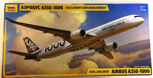 ZVEZDA 1/144 AIRBUS A350-1000 couleur maison EUR 48,02 - PicClick FR