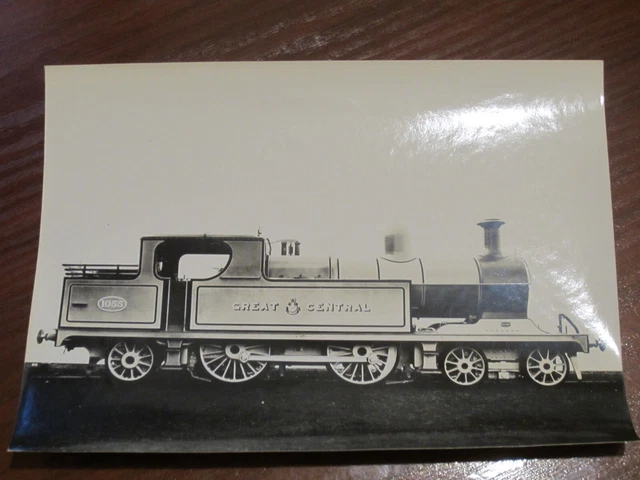 VINTAGE 8⅛&X5⅞& PRINT GCR 9K Robinson 4-4-2T No. 1055 Great Central ...