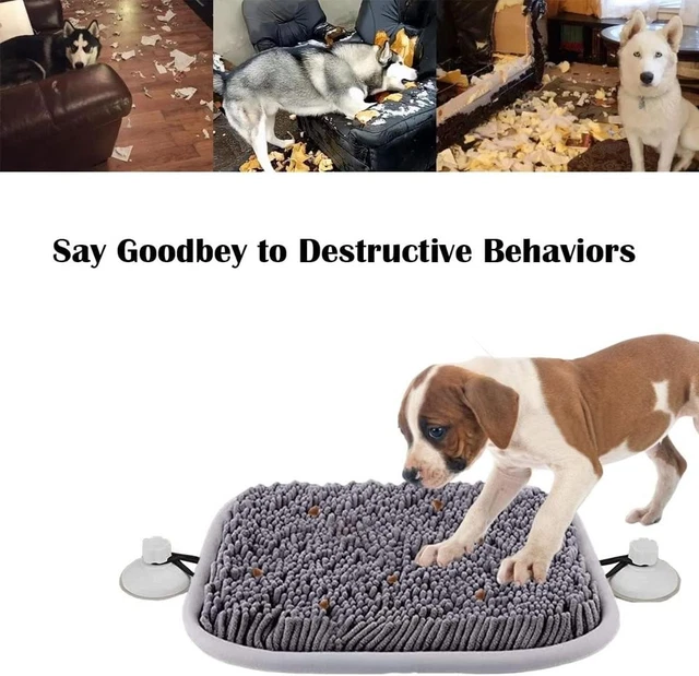 SNUFFLE MAT FOR Dogs, 17'' x 21'' Dog Snuffle Mat Interactive Feed Game ...