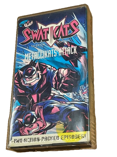 SWAT KATS: THE Radical Squadron VHS Tape, Metallica Attack, Vol. 3 ...