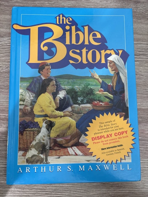 THE BIBLE STORY Book by Arthur S Maxwell Volume 1 Hardcover Display ...