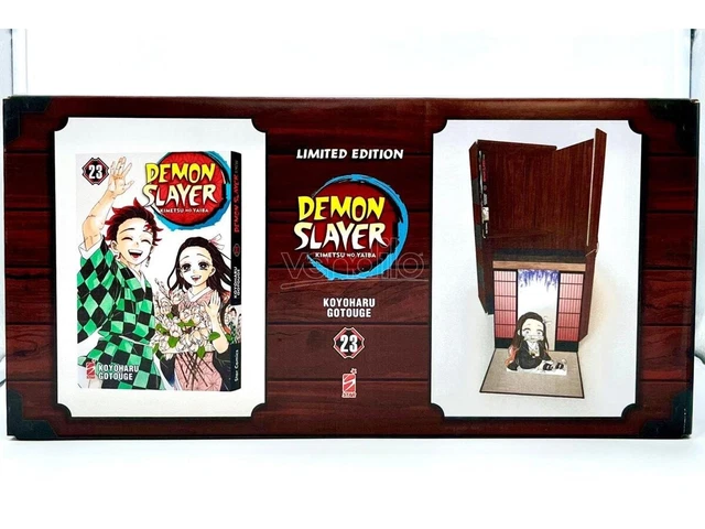 DEMON SLAYER KIMETSU no yaiba vol 23 limited edition con box manga cofanetto ita EUR 17,99 ...