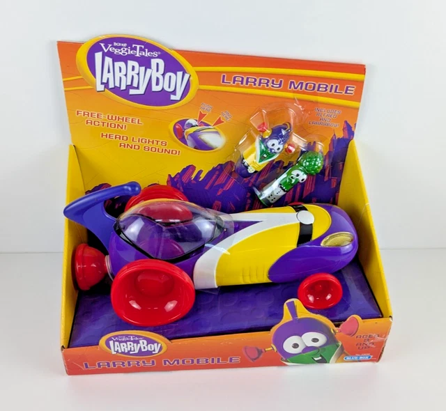 VEGGIE TALES LARRYBOY Larrymobile w/ Larry and Alfred Figure Big Idea ...