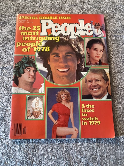 1979 PEOPLE MAGAZINE Brooke Shields Jimmy Carter Travolta Belushi Meat ...