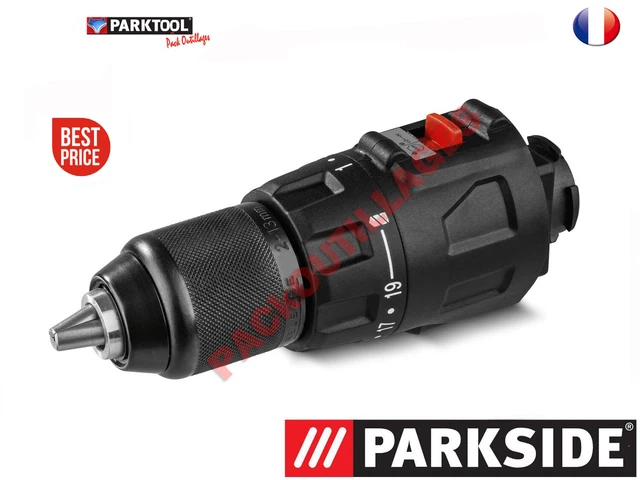 PARKSIDE® EMBOUTS POUR outil 4 en 1 PKGA 20-Li Tête pour perceuse ...