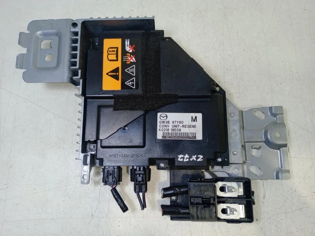 MAZDA 6 VOLTAGE Converter Dc Control Module Ecu Gw3B67Y60 Mk3 Gl 2012 ...