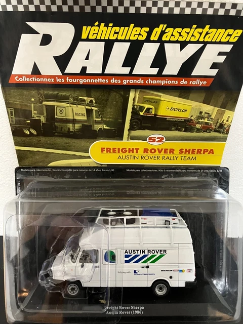 1/43 FREIGHT ROVER Sherpa team Austin Rover Rally assistance rallye ...