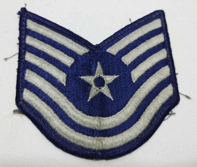 Us Air Force Technical Sergeant Rank Insignia Patch Eur 10 06 Picclick It