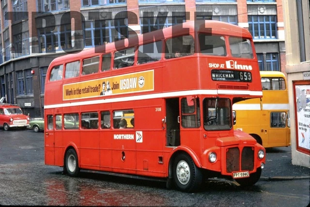 35MM SLIDE NORTHERN General AEC Routemaster 3108 FPT594C 1978 Original ...