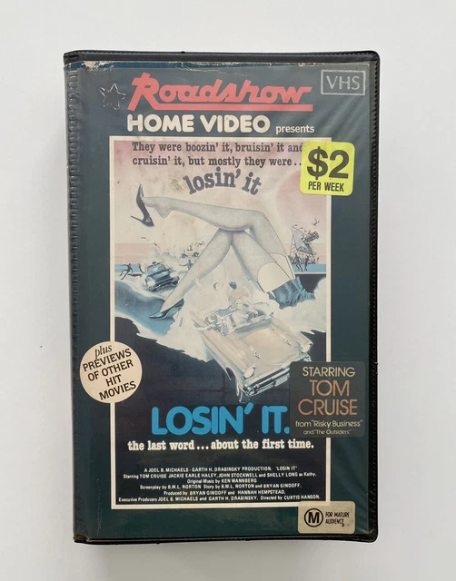 LOSIN’ IT [VHS] Roadshow Video Big Box Ex-Rental Tape 1982 Comedy Clamshell $34.95 - PicClick AU