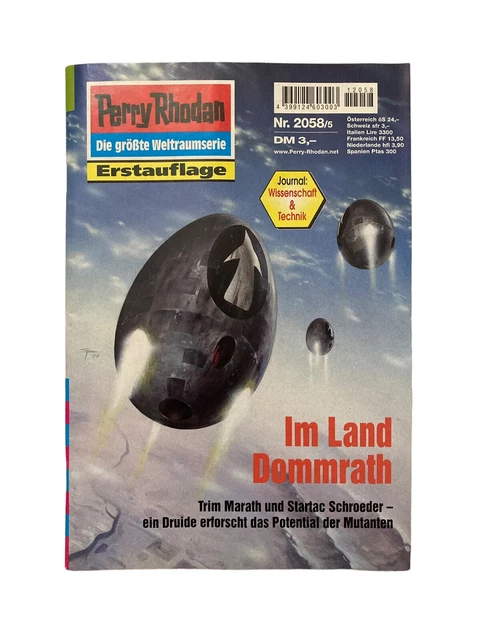 PERRY RHODAN IM Land Dommrath # 2058/5 Erstauflage Journal Wissenschaft ...