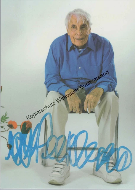 ORIGINAL AUTOGRAMM JOHANNES Heesters (1903-2011) /// Autogramm ...