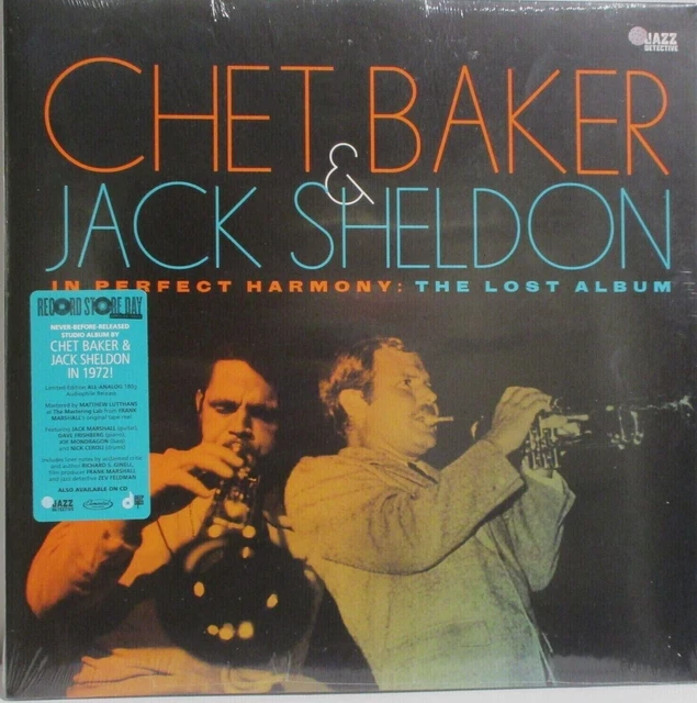 CHET BAKER & Jack Sheldon - IN Perfect Harmony. The Lost Album (RSD2024 ...
